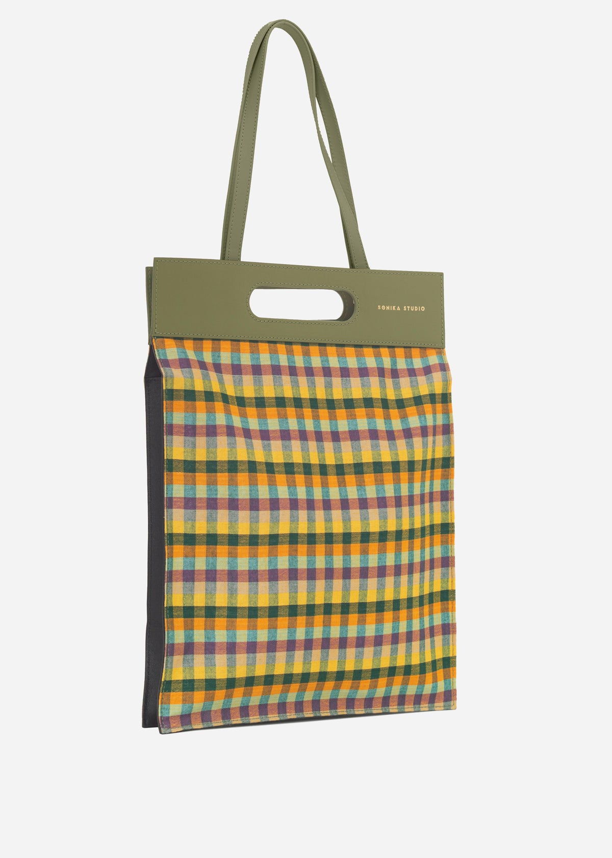 Cabas plat ordinateur Sarany - Feuilles d'automne